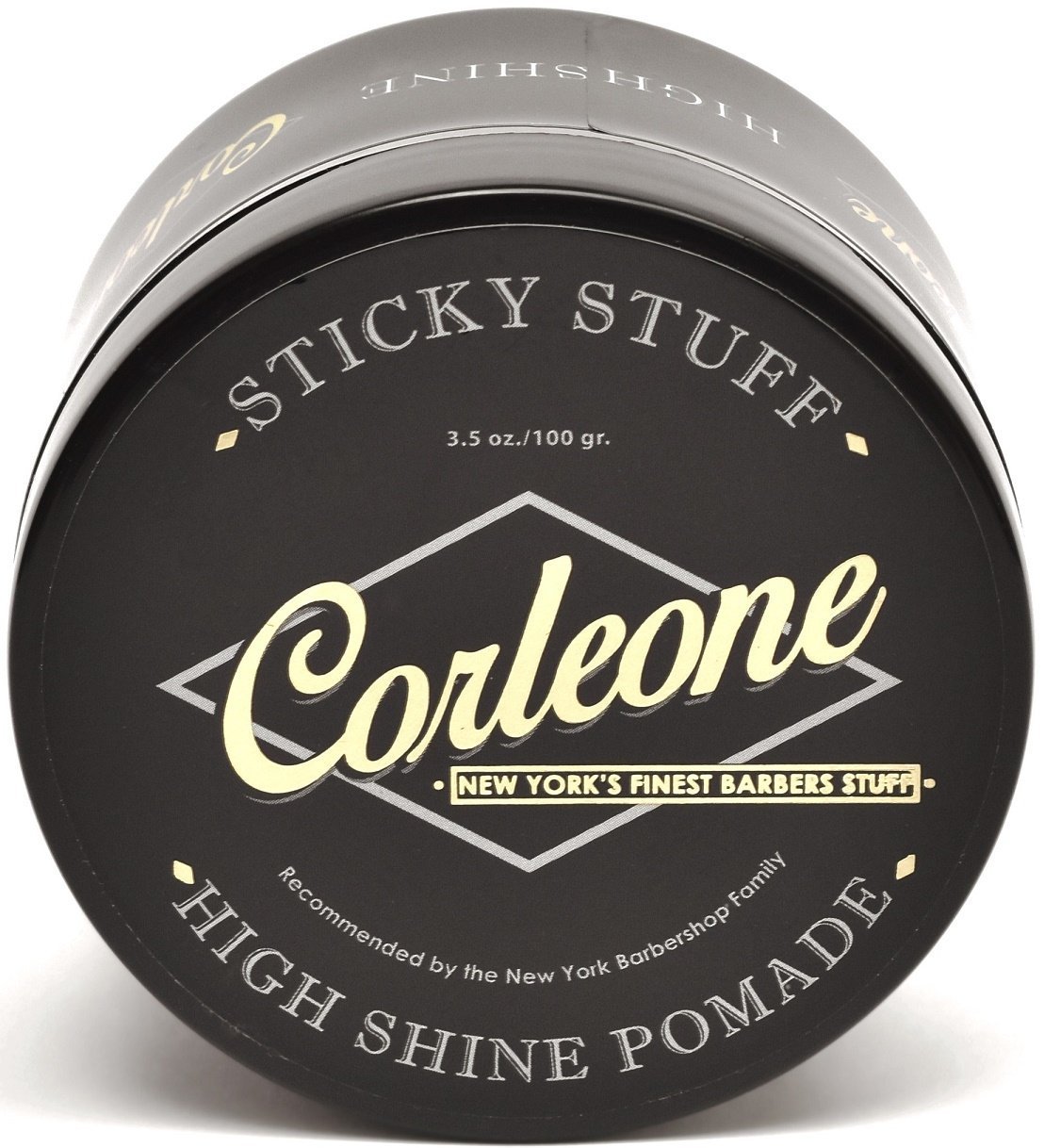 Corleone Sticky Stuff High Shine Pomade 100g | Capelli Uomo