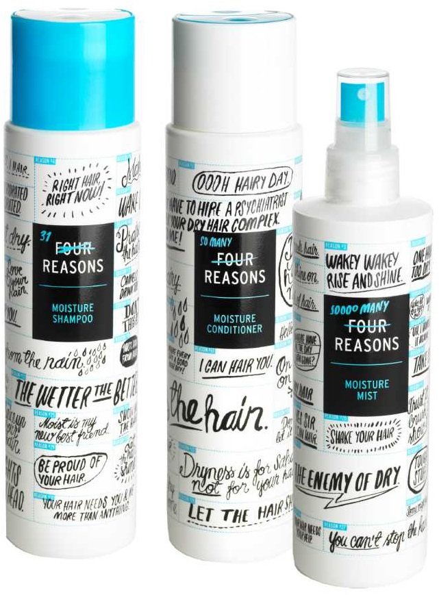 Four Reasons Kit Four Reasons Moisture Shampoo 300ml + Conditioner ...