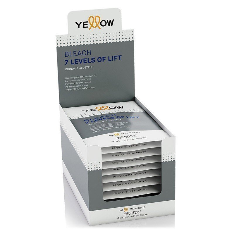 Alfaparf Yellow Polvere decolorante Bleach 7 levels of lift | Decolorazione