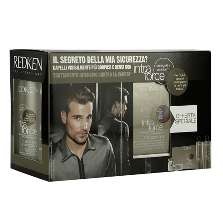 Redken Trattamento Intensivo Anticaduta Redken 20 Fiale+ Shampoo+ Toner
